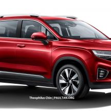 2020 Geely Haoyue rendered as Proton X90_2 - Paul Tan's Automotive News