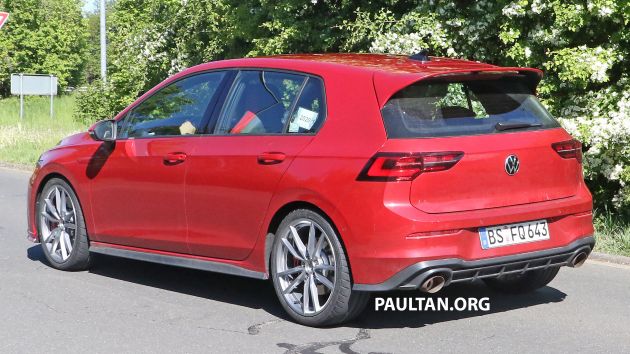 Mk8 Volkswagen Golf GTI TCR spyshot 12 - Paul Tan's Automotive News