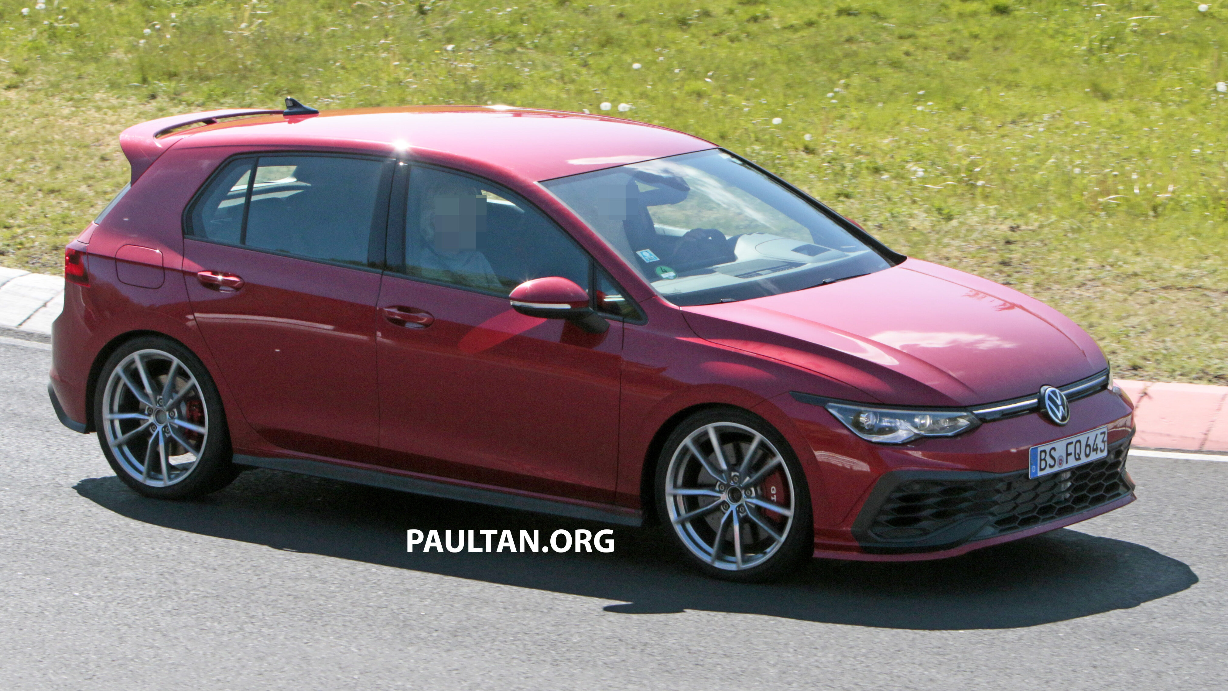 Mk8 Volkswagen Golf GTI TCR spyshot 31 - Paul Tan's Automotive News