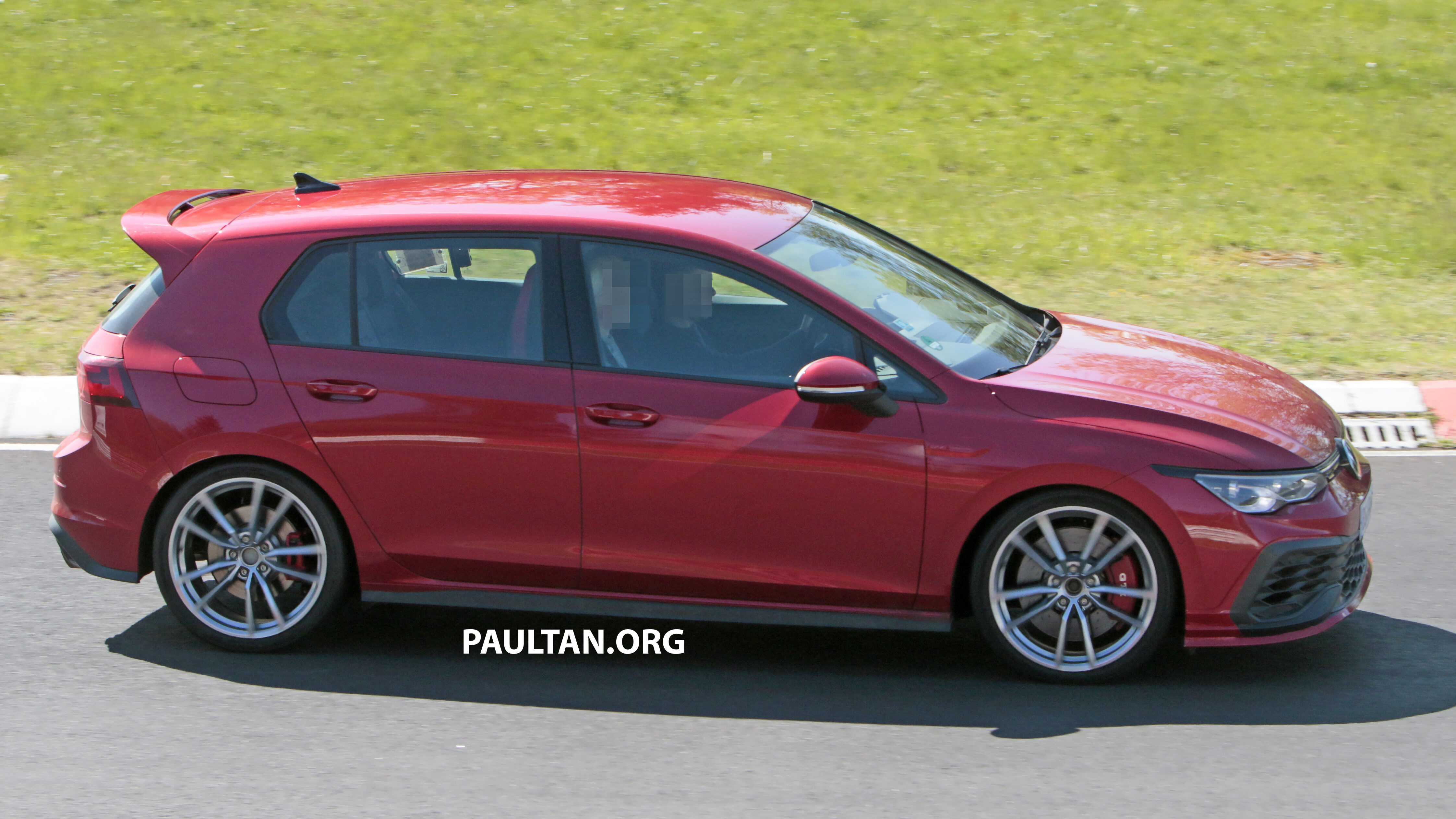 Mk8 Volkswagen Golf GTI TCR spyshot 32 - Paul Tan's Automotive News