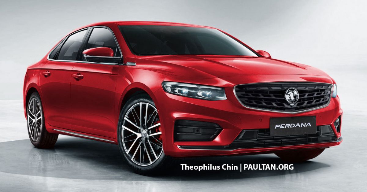 Proton Perdana baharu diilhamkan dari Geely Preface - paultan.org