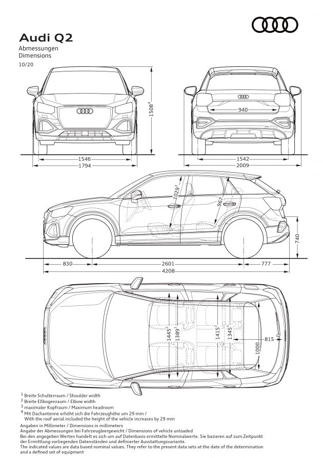 2021 Audi Q2 Facelift Technical Details - Paul Tan's Automotive News