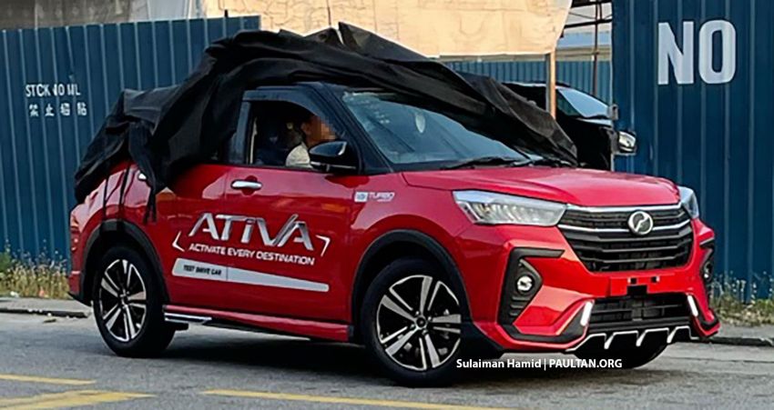 SPYSHOT: Perodua Ativa dengan kit GearUp terdedah! - Paul Tan Automotif