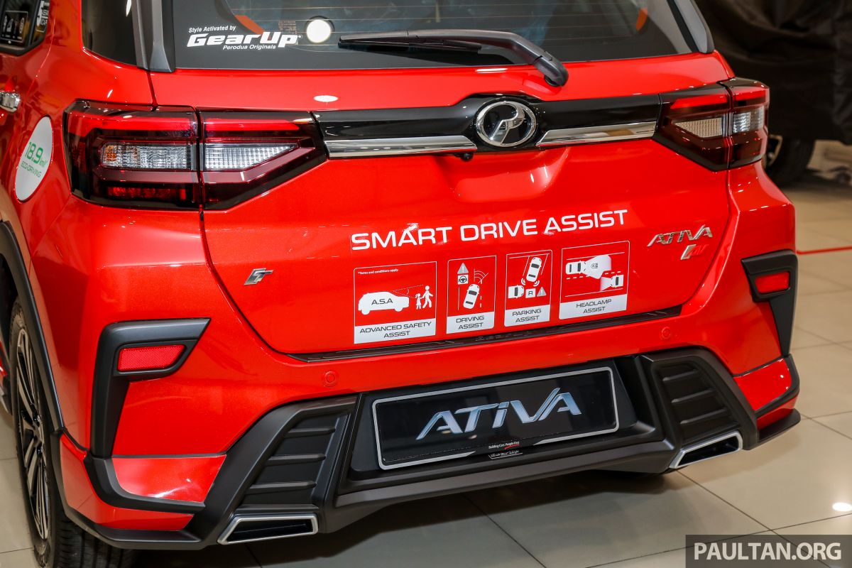 2021 Perodua Ativa - GearUp accessories detailed - paultan.org