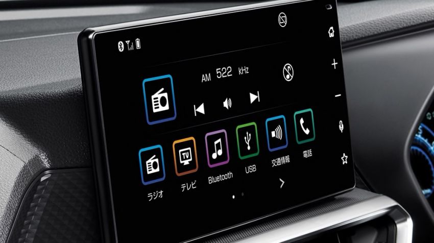 2021 Toyota Raize head unit - Paul Tan's Automotive News