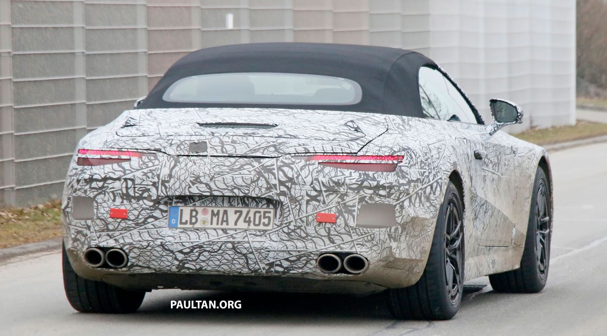 Mercedes-AMG-SL53-at-Nurburgring-10-spied BM - Paul Tan's Automotive News