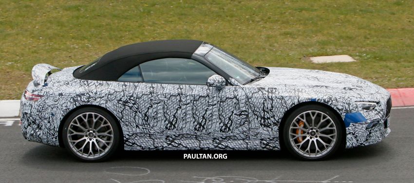 Mercedes-AMG-SL63-at-Nurburgring-8-spied - Paul Tan's Automotive News