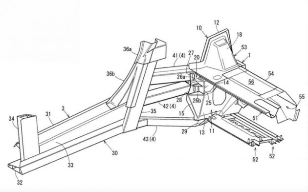 Mazda sports car rear body structure patent filing-4 - Paul Tan's ...