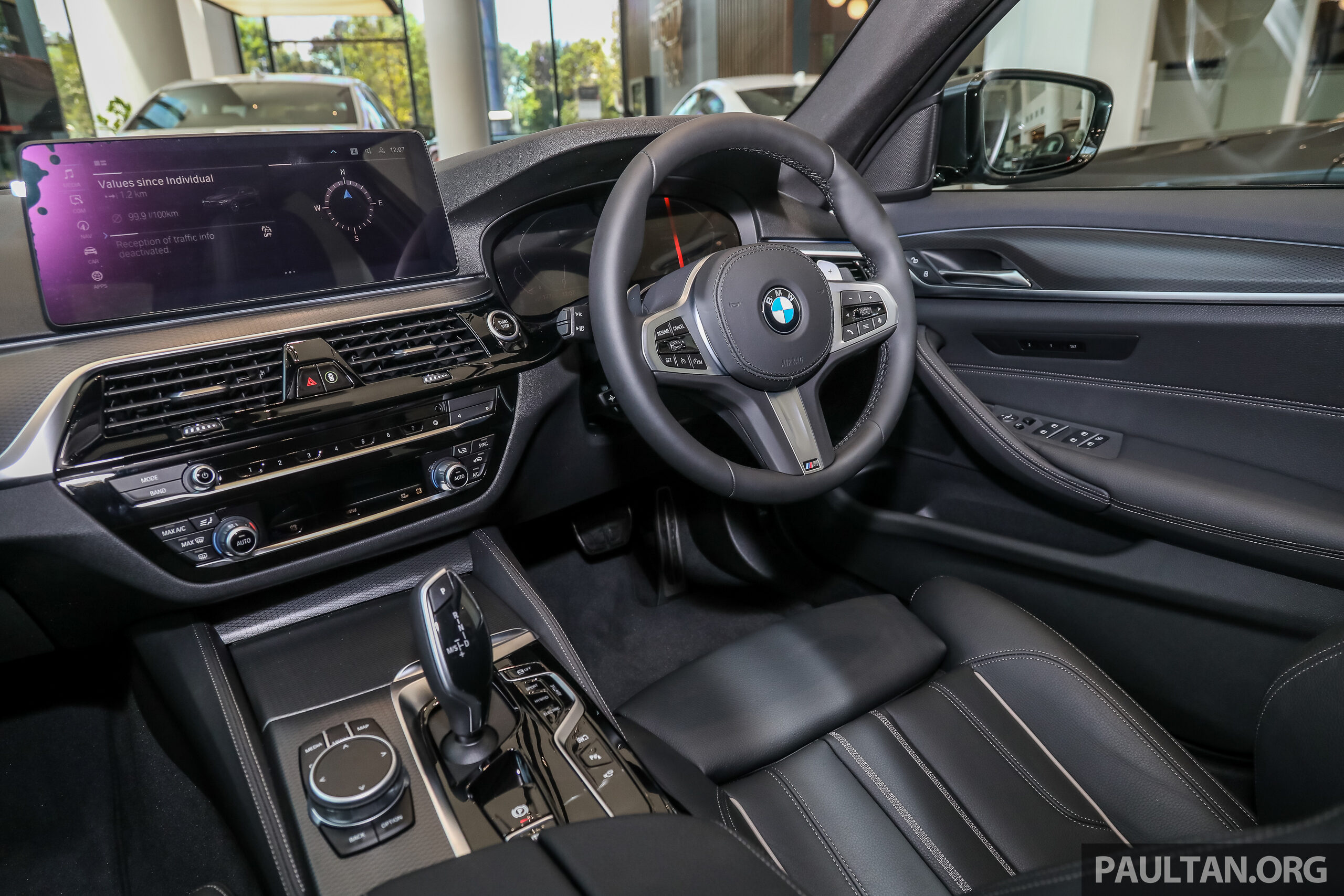 2021 G30 BMW 530e M Sport Malaysia_Int-33 - Paul Tan's Automotive News