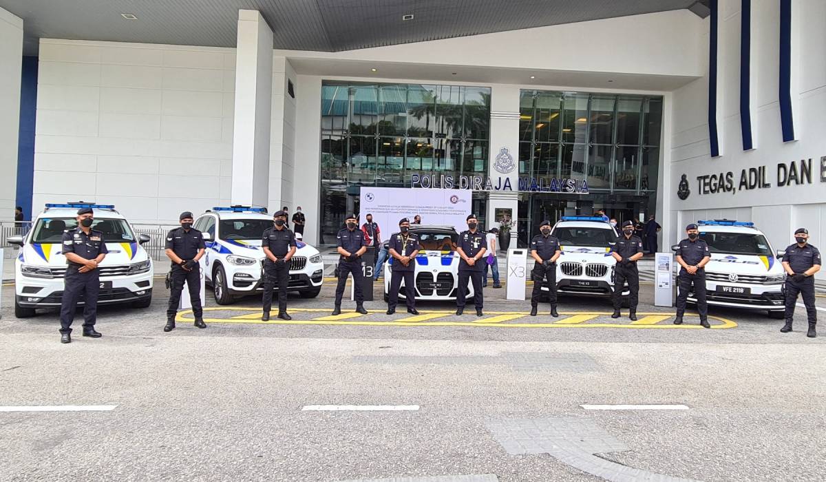 PDRM buat ujian penilaian terhadap BMW M3, X3 dan Volkswagen Tiguan ...