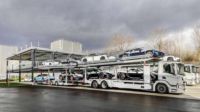 Porsche gantung kilang produksi di Leipzig, penghantaran kereta ke ...