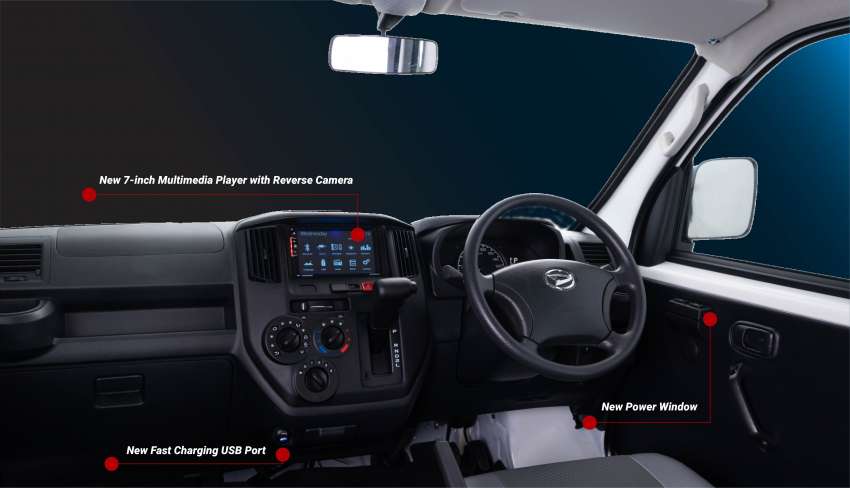 2022 Daihatsu Gran Max MC_Driver's Cabin - Paul Tan's Automotive News