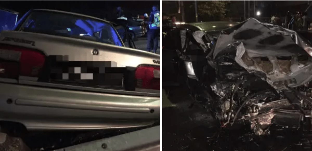 Wira Fed Hway Crash PDRM FB - Paul Tan's Automotive News