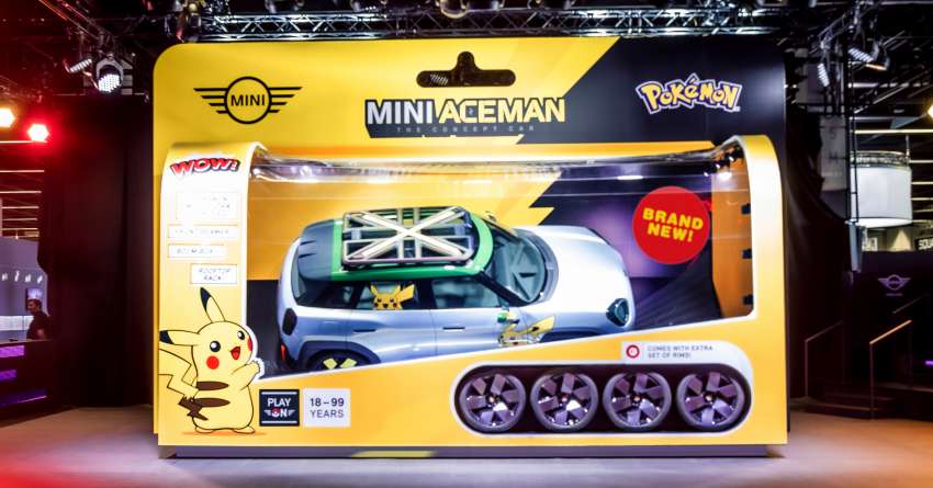 MINI Concept Aceman with Pokémon Mode revealed - one-off from special ...
