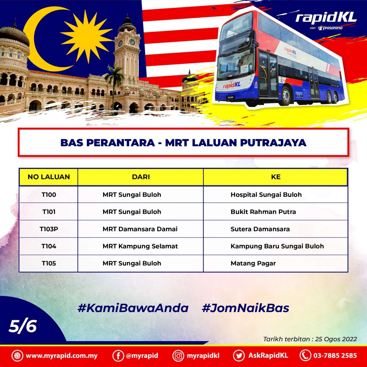 Rapid KL Merdeka Bus Schedule 5 - Paul Tan's Automotive News Rapid KL Merdeka Bus Schedule 5 - Paul Tan's Automotive News