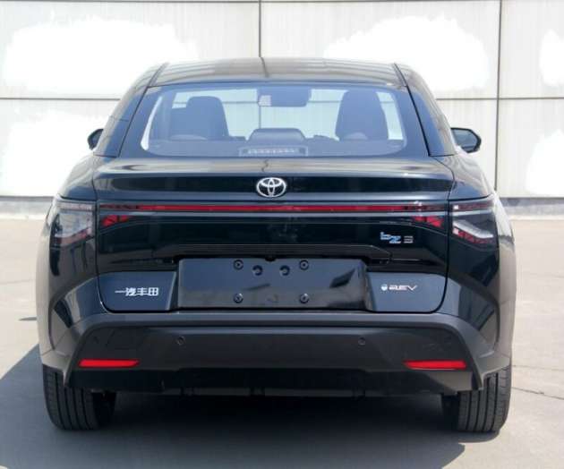 Toyota bZ3 EV sedan seen in ministry filing; China-specific model gets ...