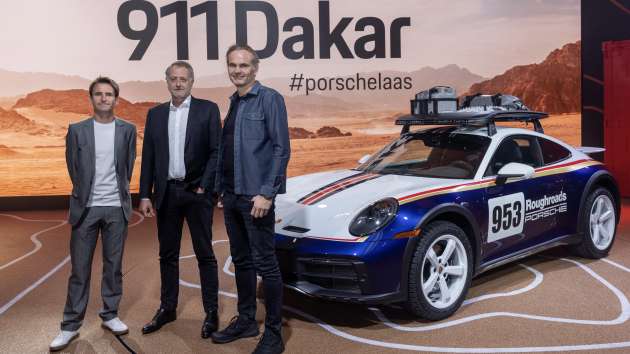 2022 Porsche 911 Dakar_LA Auto Show-Romain Duman, Detlev von Platen ...