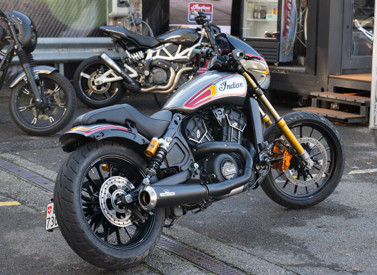 Indian Scout Rogue custom by Hardnine Choppers - paultan.org