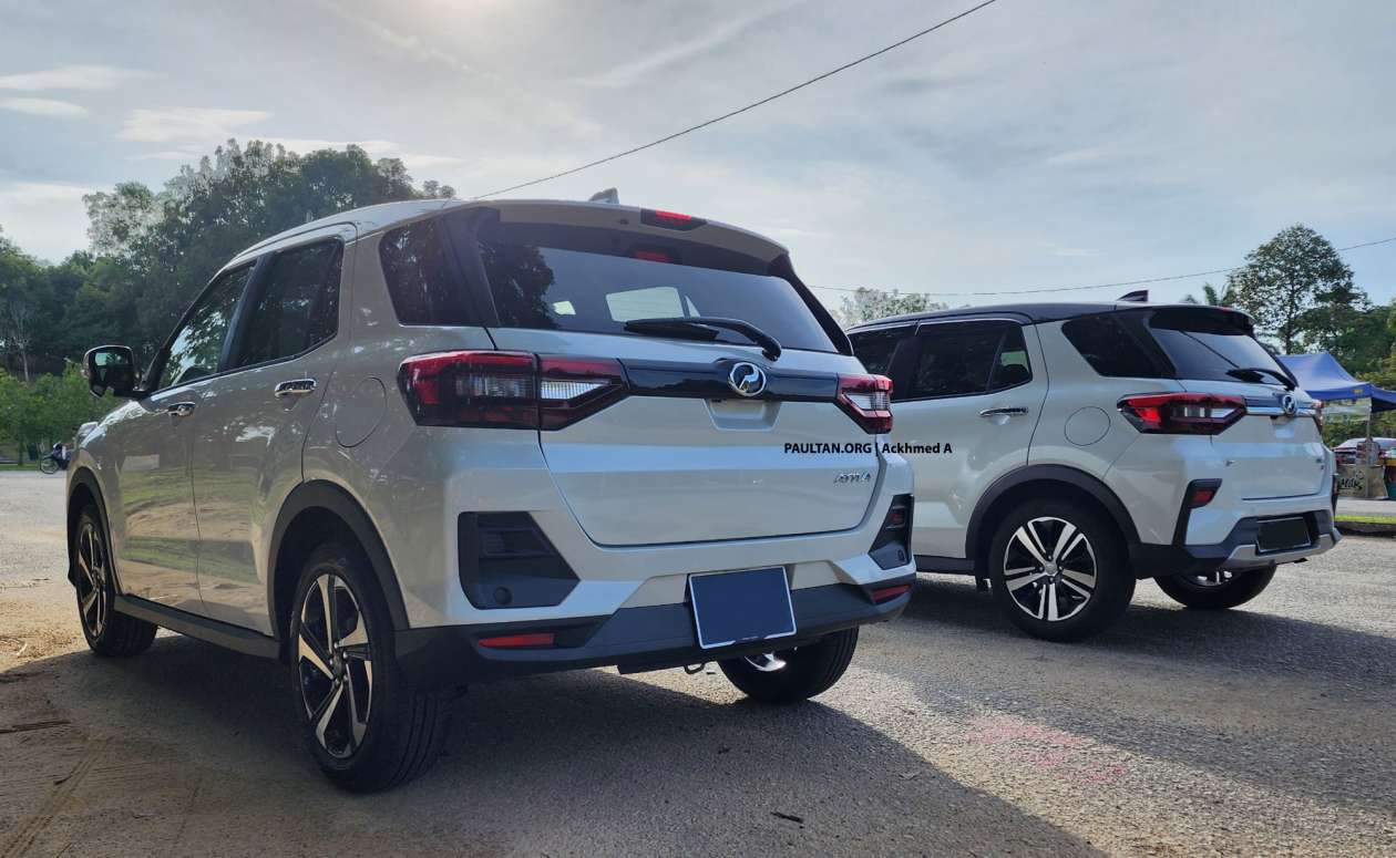 Perodua Ativa Hybrid vs Turbo compared side-by-side - paultan.org