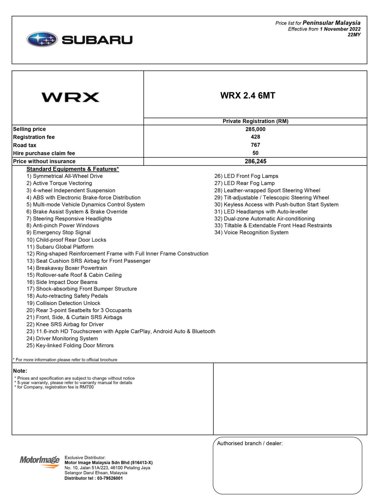 Interesting 2023 Subaru Wrx Manual Sedan Specs Gallery