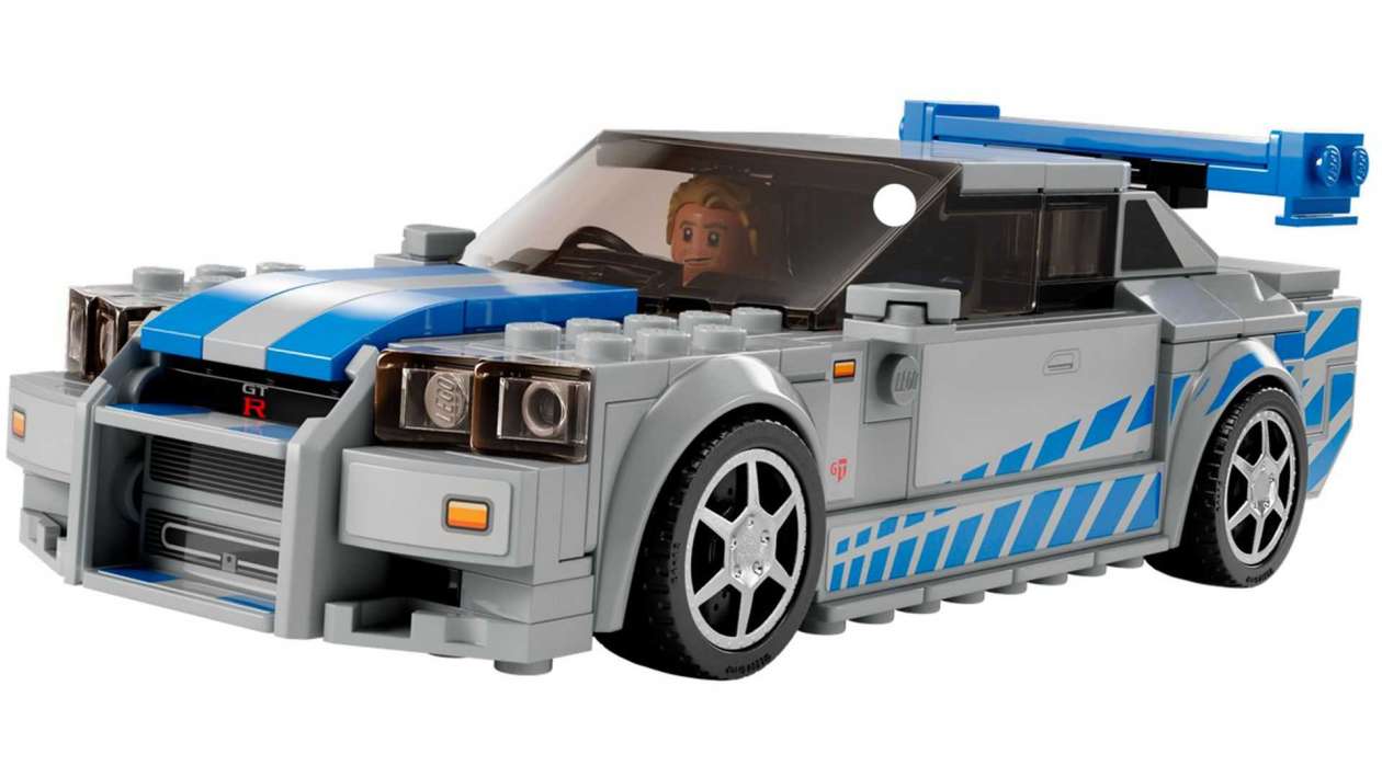 Lego Speed Champions Nissan Skyline GT-R R34 Brian O'Conner - mula ...