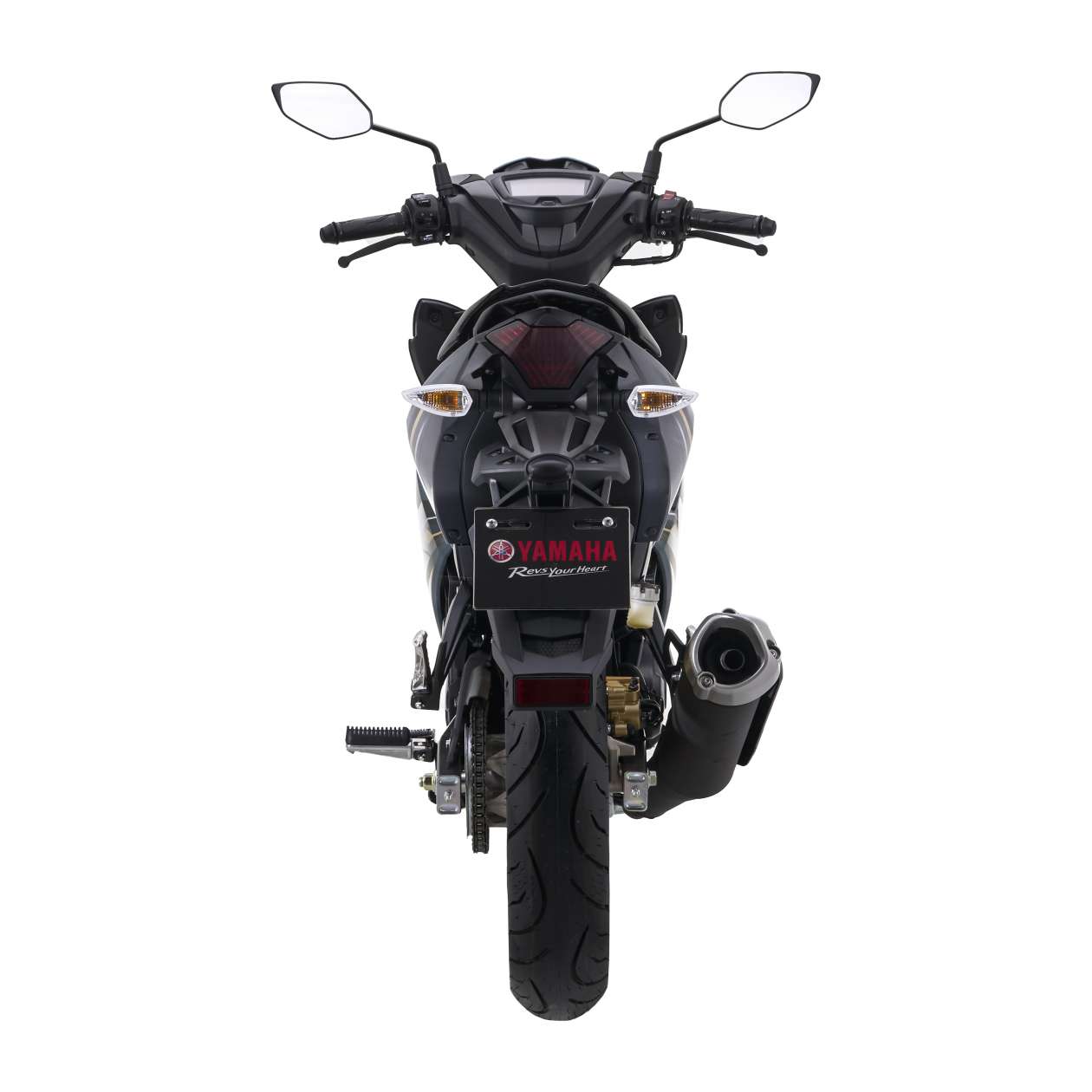 Yamaha Y15ZR Blue Matte 45 Front Left - Paul Tan's Automotive News