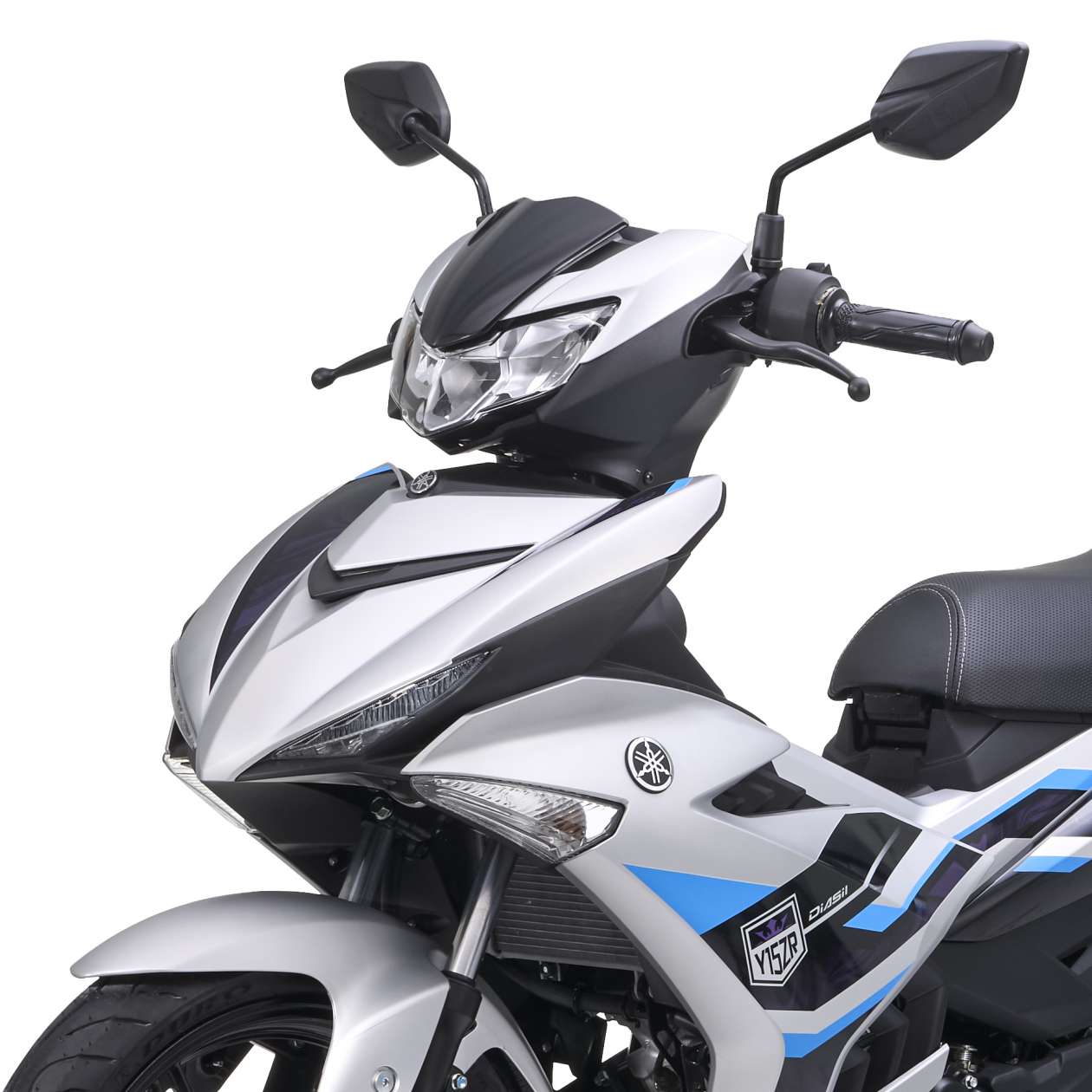 Yamaha Y15ZR Blue Matte Profile Right - Paul Tan's Automotive News