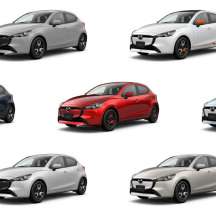 2023 Mazda 2 facelift debuts – updated hatchback gets new grilles, 8 ...