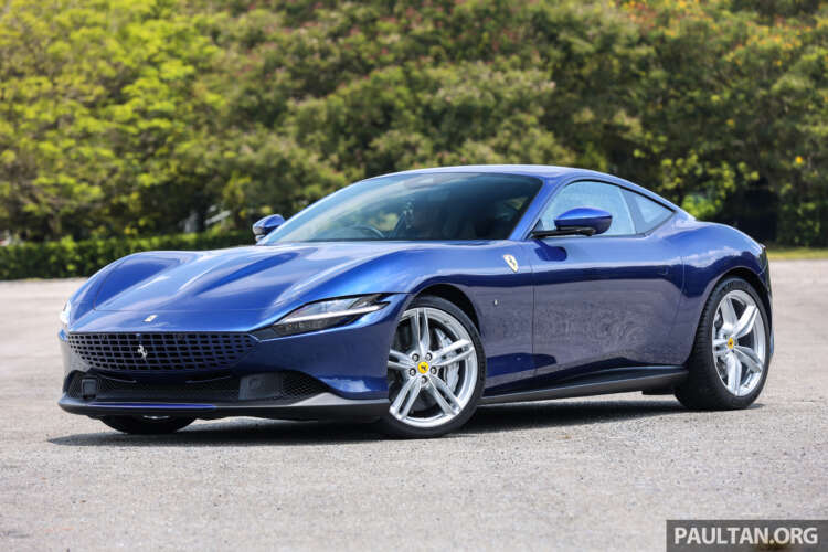 GALERI: Ferrari Roma di Malaysia — 3.9L V8, jana 620 PS/760 Nm; penerus ...