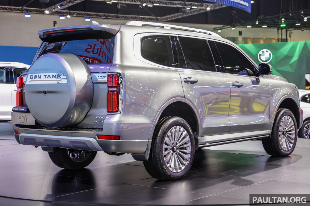 GWM Tank 500 preview at KLIMS 2024 – massive 7-seater SUV with 3.0L V6 ...