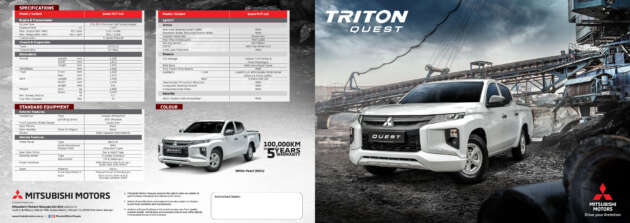 Triton Quest Brochure - Paul Tan's Automotive News