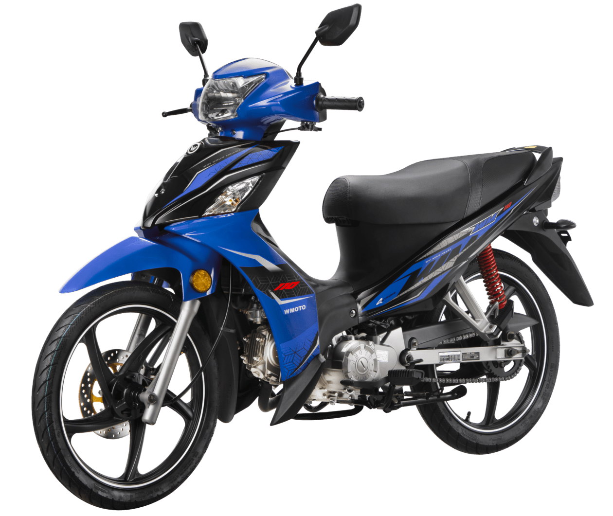 2023 WMoto WM110 Blue - 1 - Paul Tan's Automotive News