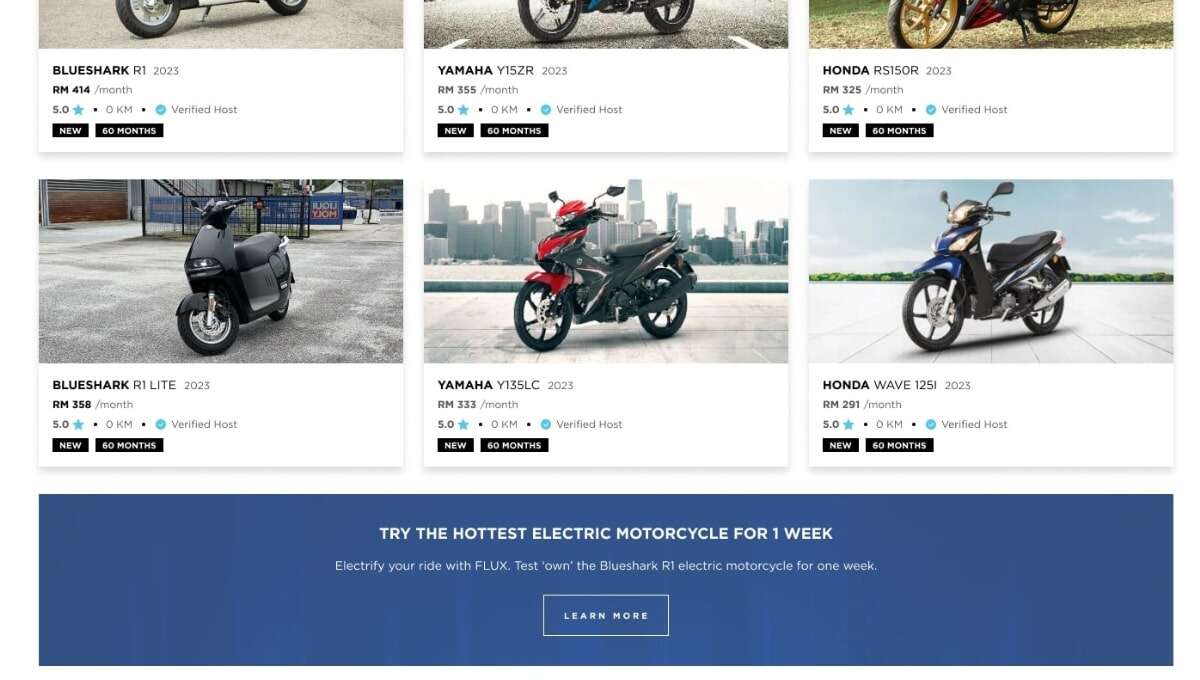 fluxmotorcyclelaunch_browse motorcycles page - Paul Tan's Automotive News