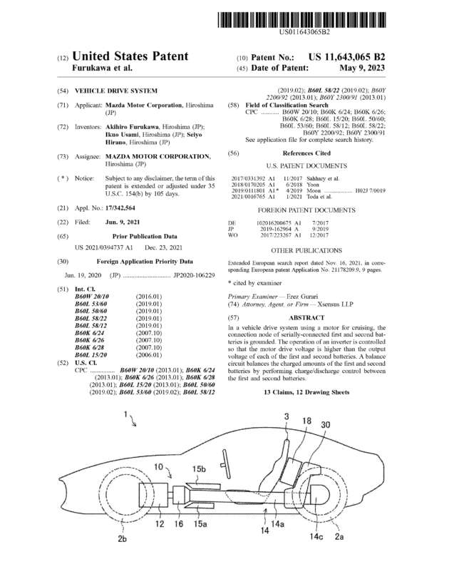 Mazda patenkan rekaan kereta sport enjin Wankel Rotary, hibrid 3 motor ...