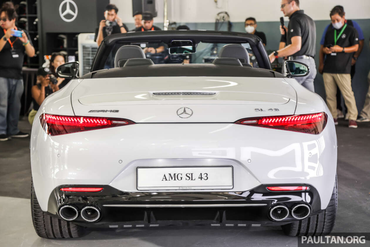 2023_Mercedes_AMG_SL43_Preview_Malaysia-5 - Paul Tan's Automotive News