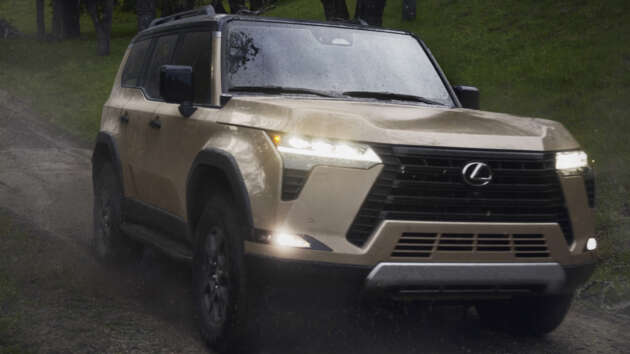 Third-generation Lexus GX teased for Malaysia - three-row body-on-frame ...
