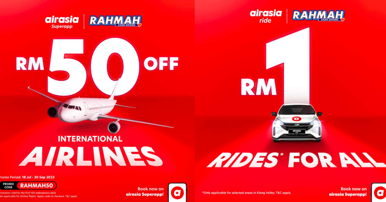 AirAsia Superapp introduces rides priced from RM1 at five Klang Valley ...