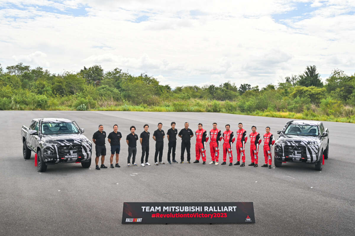 Mitsubishi Triton 2023 Group T1 AXCR 2023 development-9 - Paul Tan's ...