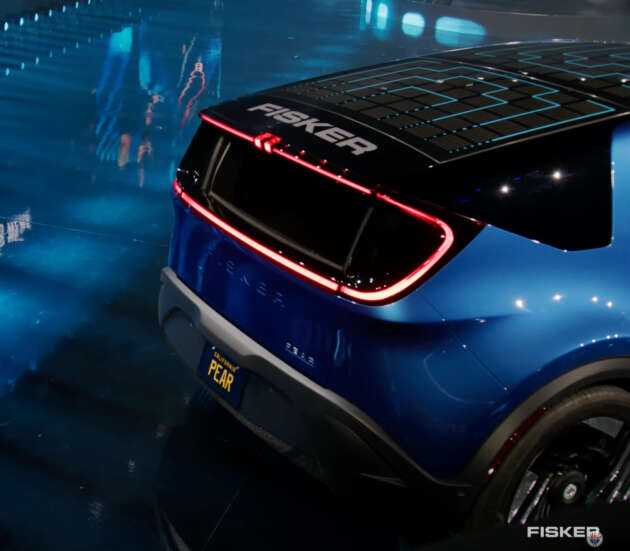 Fisker PEAR EV - compact hatchback with modular interior, seating for ...