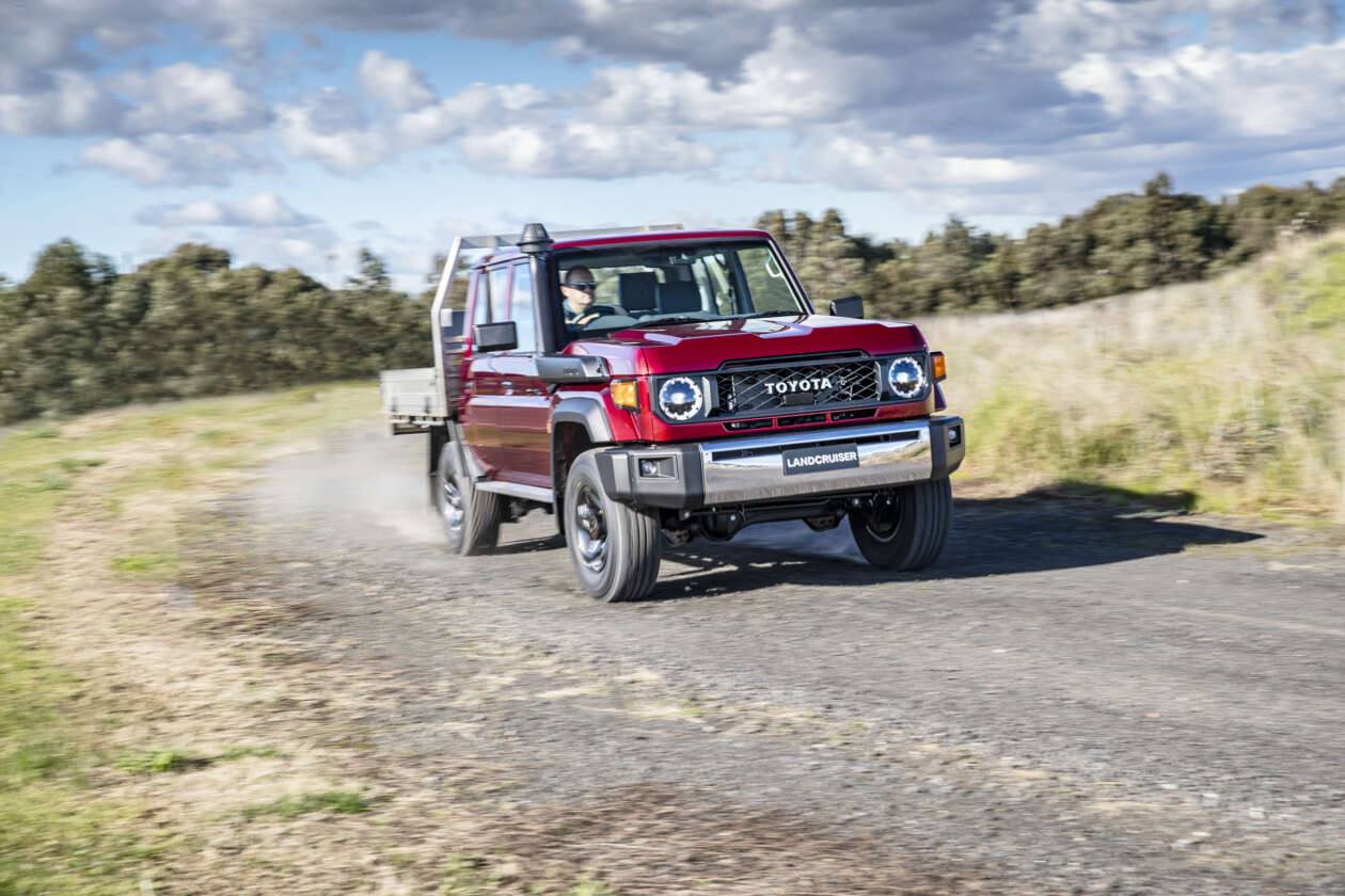 2024 Toyota LandCruiser Series 70. Global Reveal. Pre-production model ...