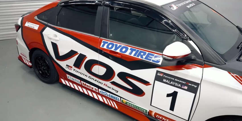 2024 Toyota GR Vios Challenge race car-5 - Paul Tan's Automotive News