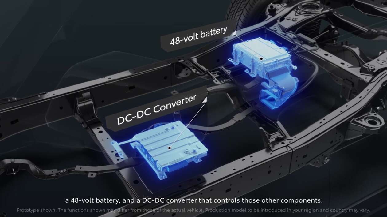Toyota 48-volt mild hybrid system detailed-4 - Paul Tan's Automotive News