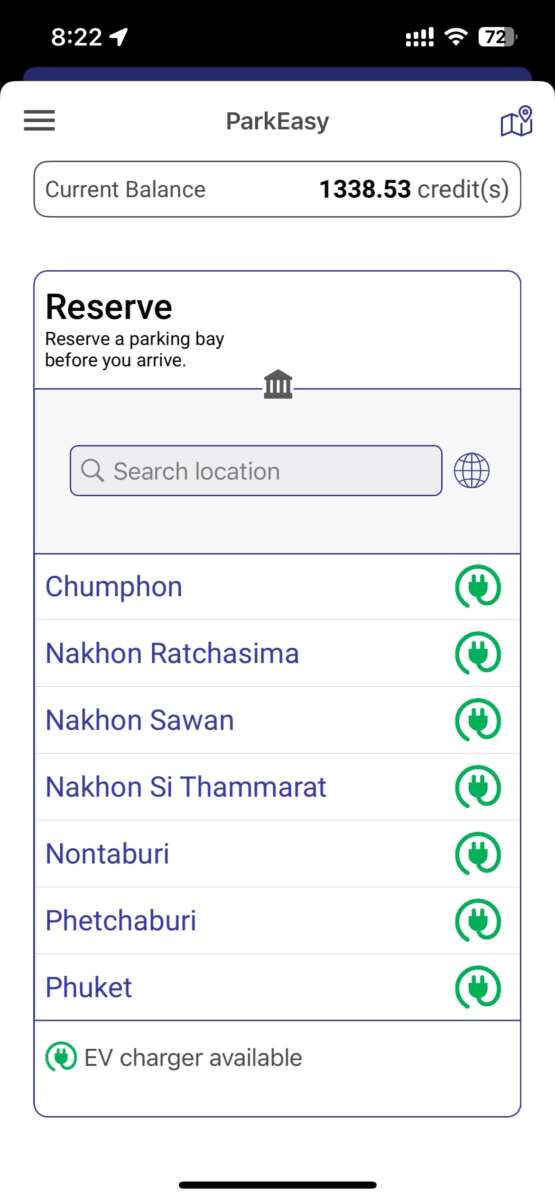 ParkEasy can now use Shell Thailand EV chargers - paultan.org
