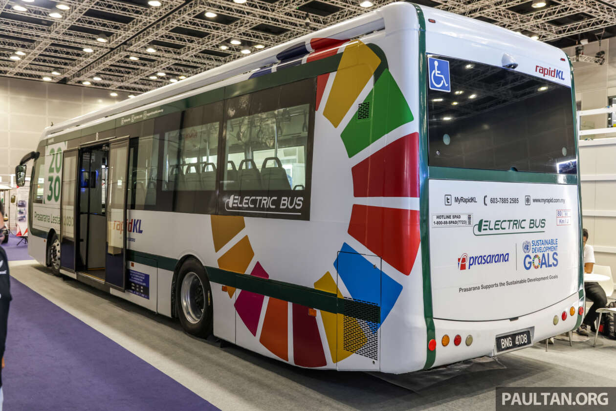 Prasarana targeting 100% EV bus fleet by 2037 - report - paultan.org