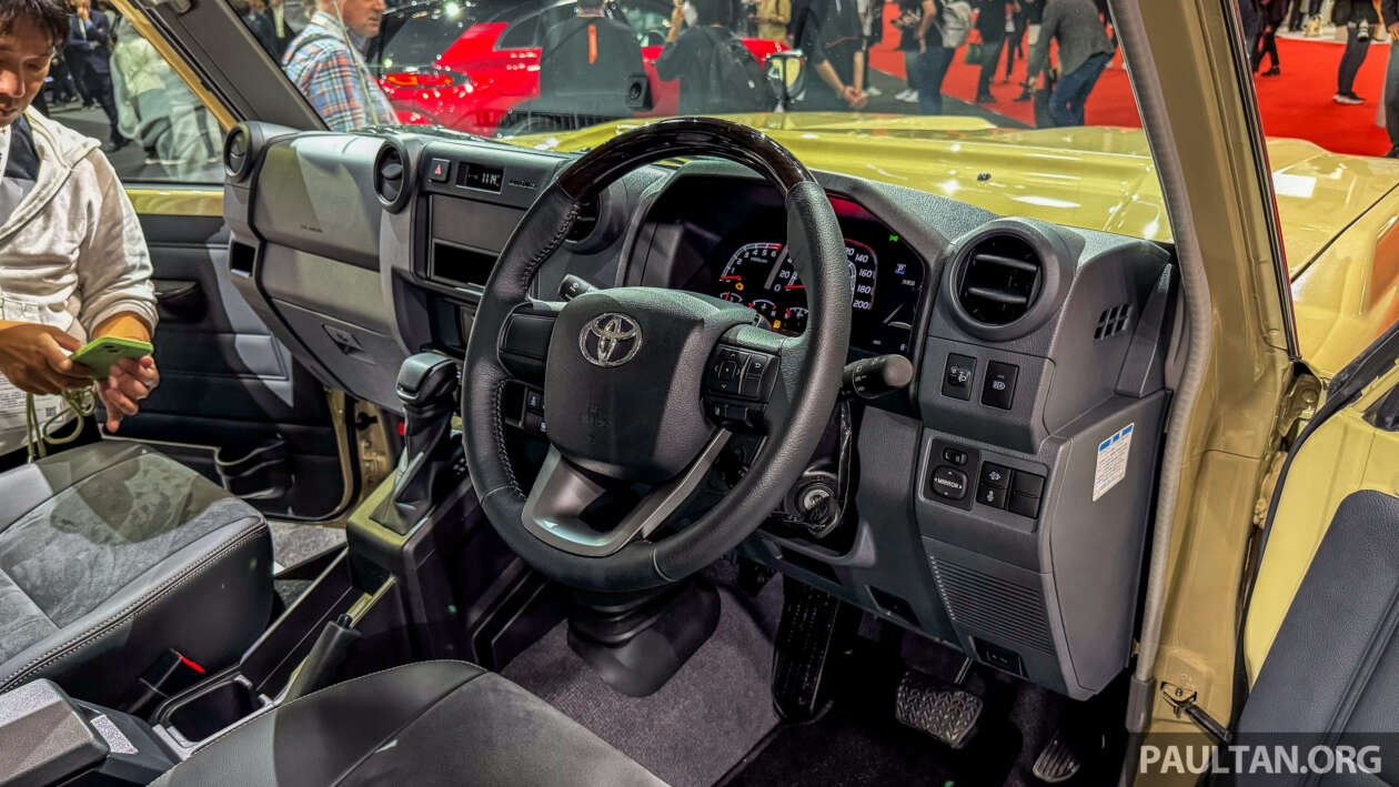 Toyota Land Cruiser 70 Series facelift 2024 - casis ladder frame asal ...