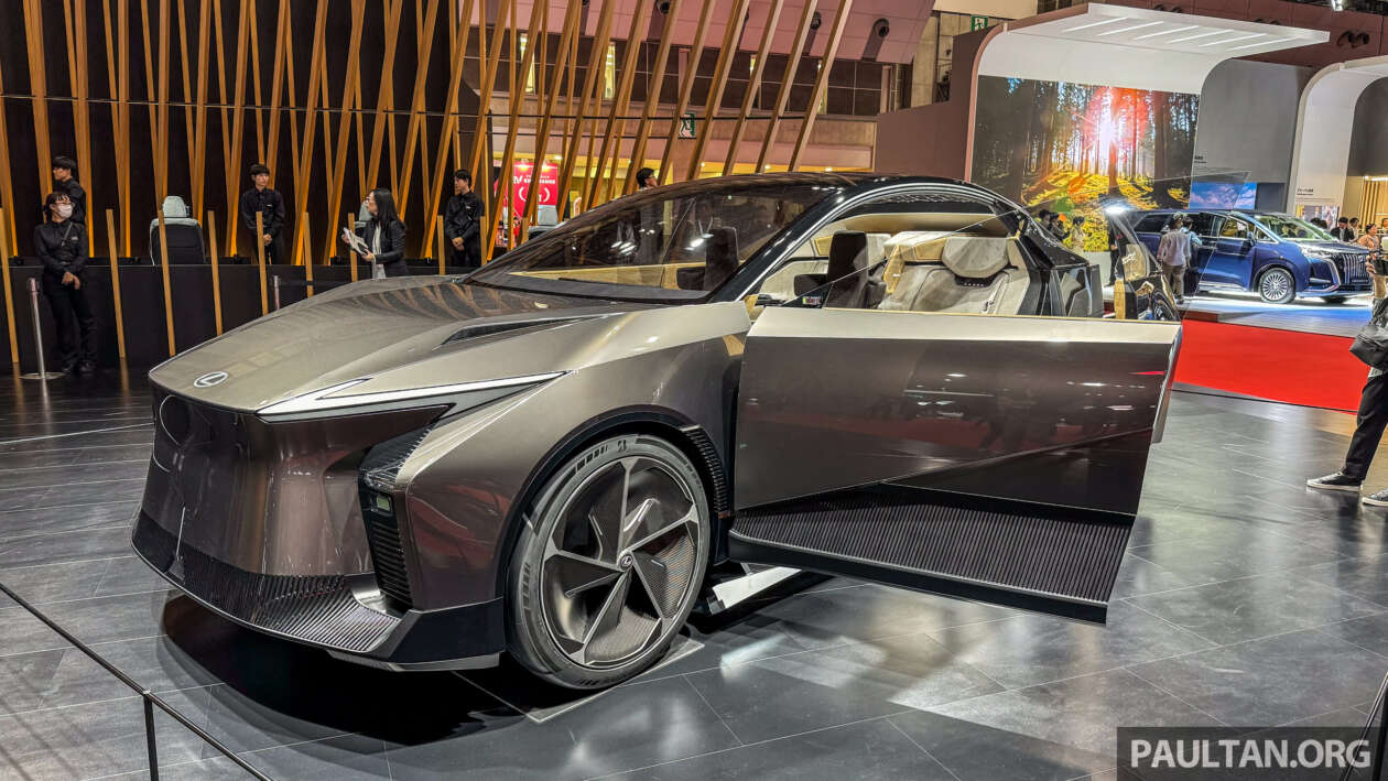 Lexus LF-ZL concept previews future flagship EV SUV - paultan.org