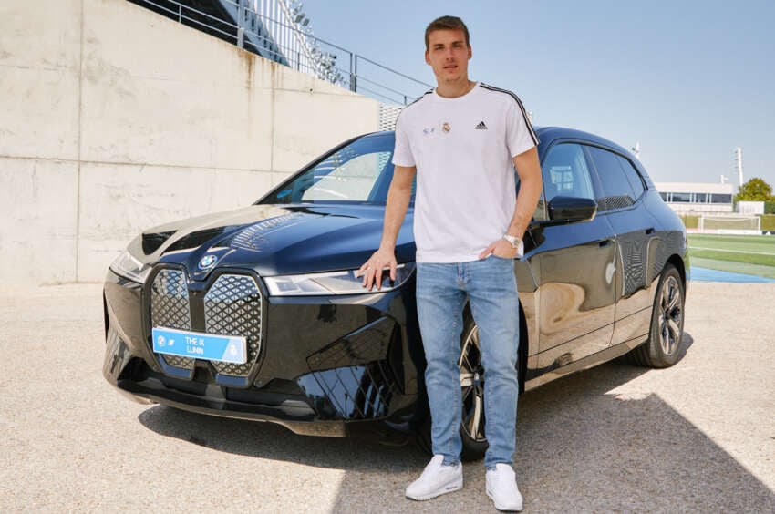 Real Madrid Football players BMW EV 20 - Paul Tan's Automotive News