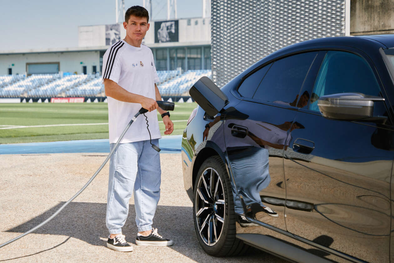 Real Madrid Football players BMW EV 23 - Paul Tan's Automotive News