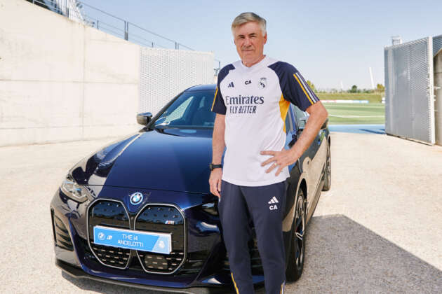 Real Madrid Football players BMW EV 24 - Paul Tan's Automotive News