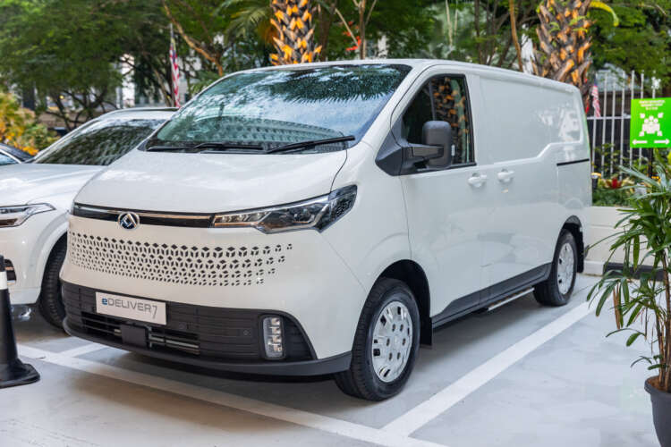 Maxus eDeliver 7 previewed in Malaysia – commercial EV van; 204 PS, up ...
